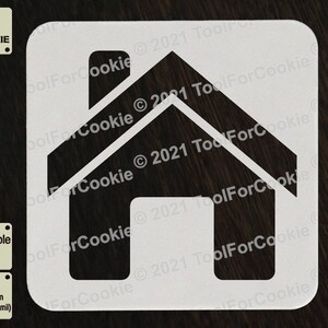 House Stencil - Etsy