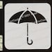 Umbrella Stencil - Etsy