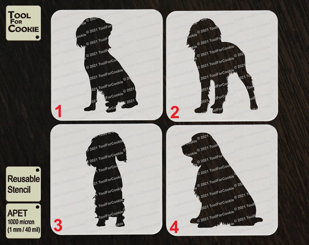 English Springer Spaniel Stencil - Etsy