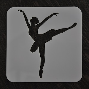 Ballerina Stencil, Ballet Stencil, Custom Stencil, Any Font, Any Design ...