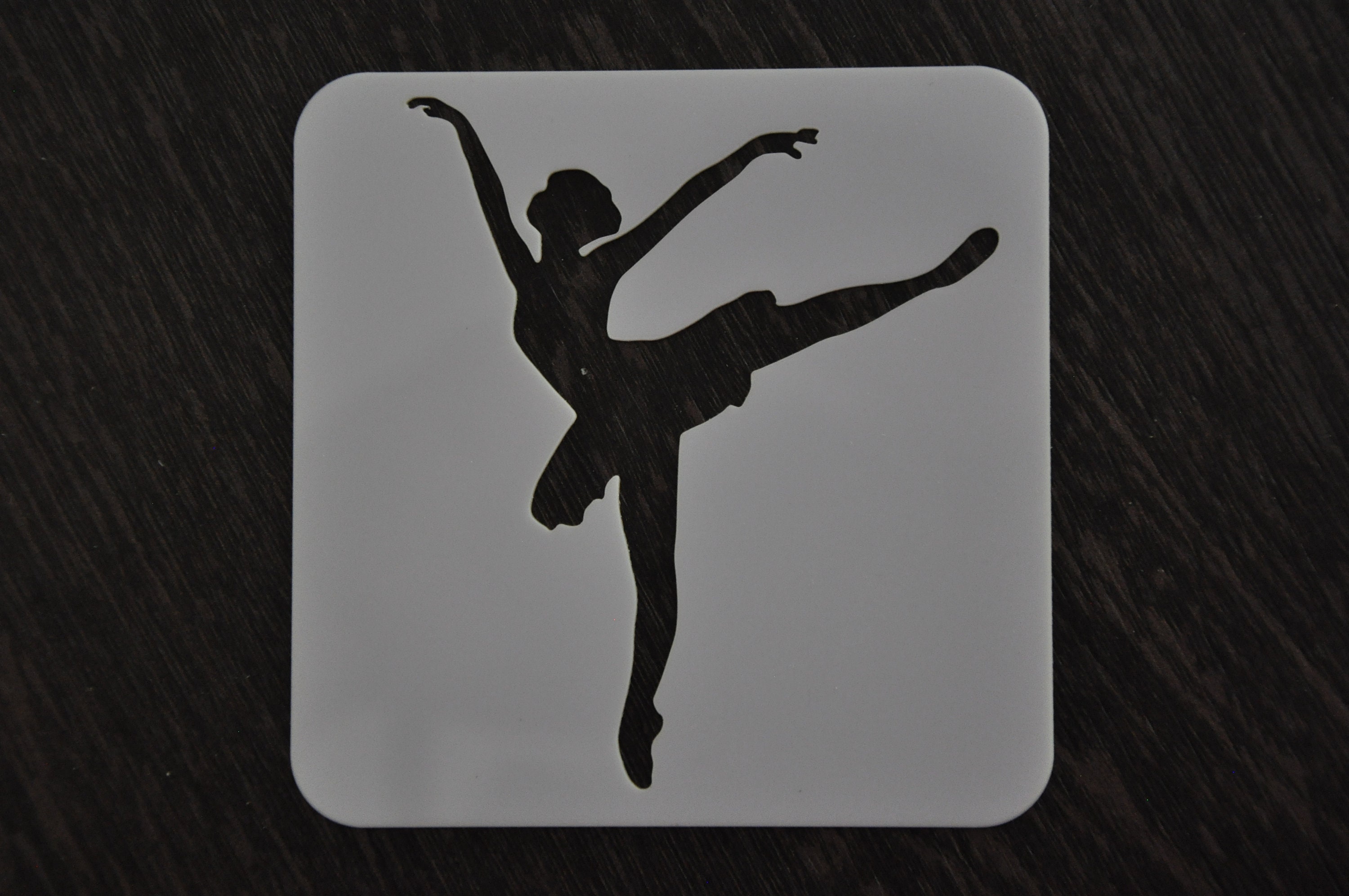 Ballerina Stencil, Ballet Stencil, Custom Stencil, Any Font, Any Design ...