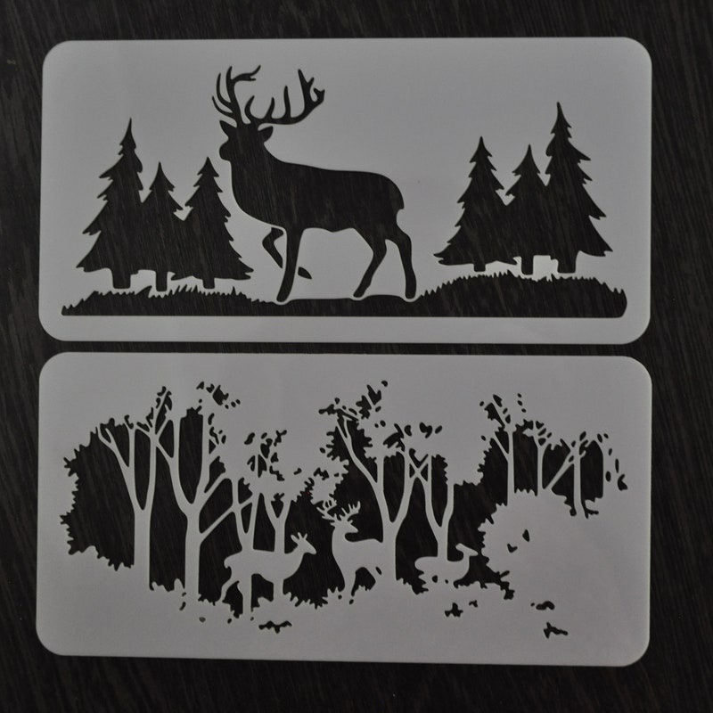 Deer Stencils - Etsy