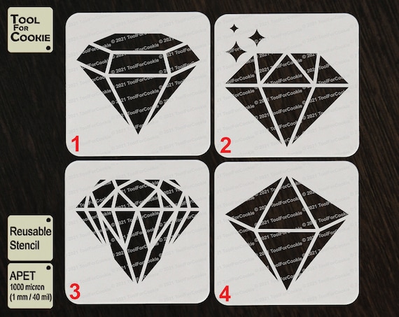 Diamond Stencil | Etsy