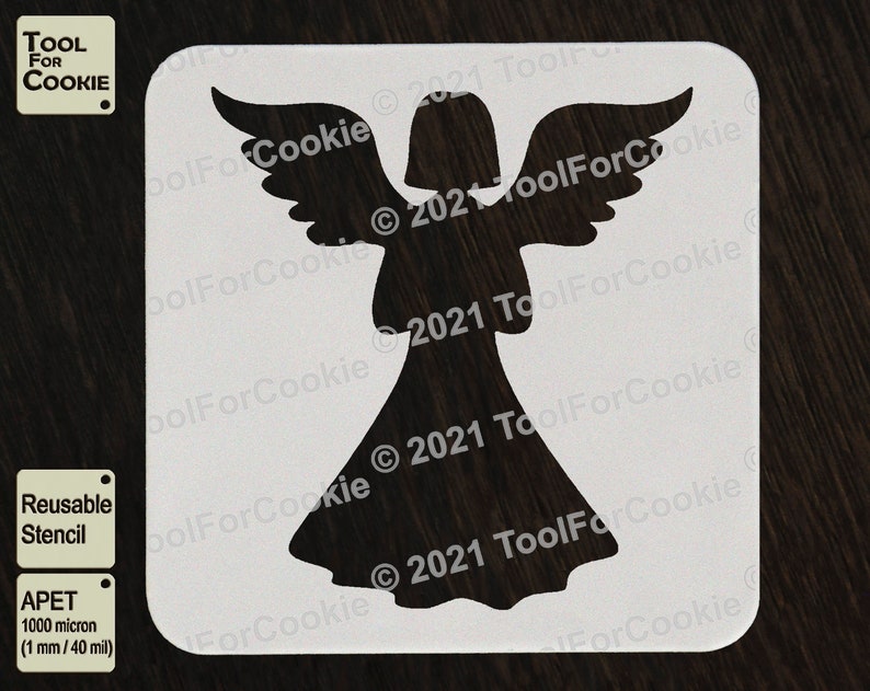 Angel Stencil - Etsy