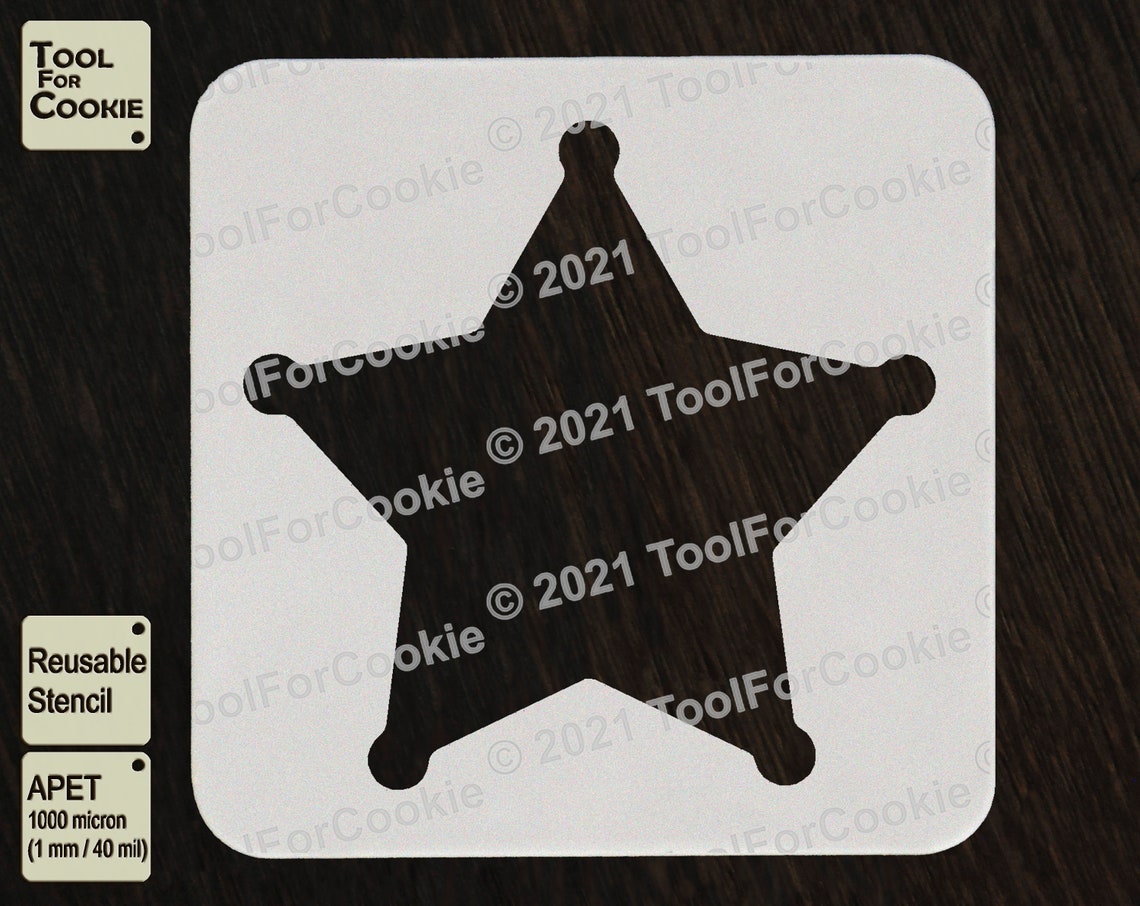 Western Stencil | Etsy