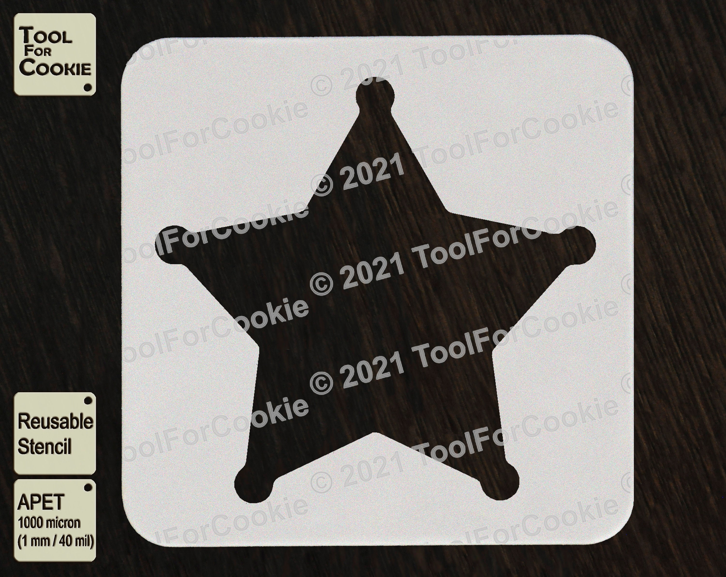 Western Stencil | Etsy