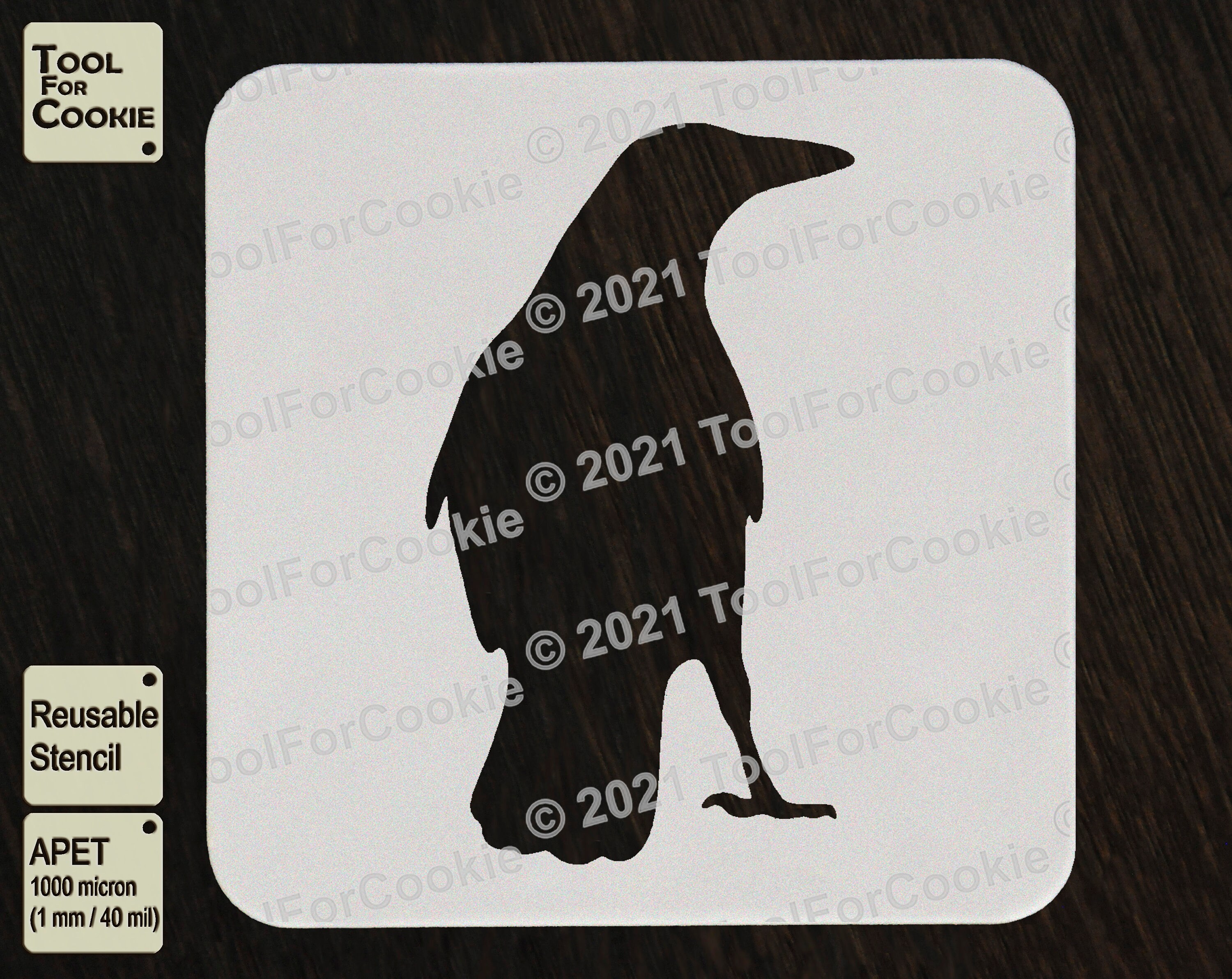 Crow Stencil Raven Stencil - Etsy Canada