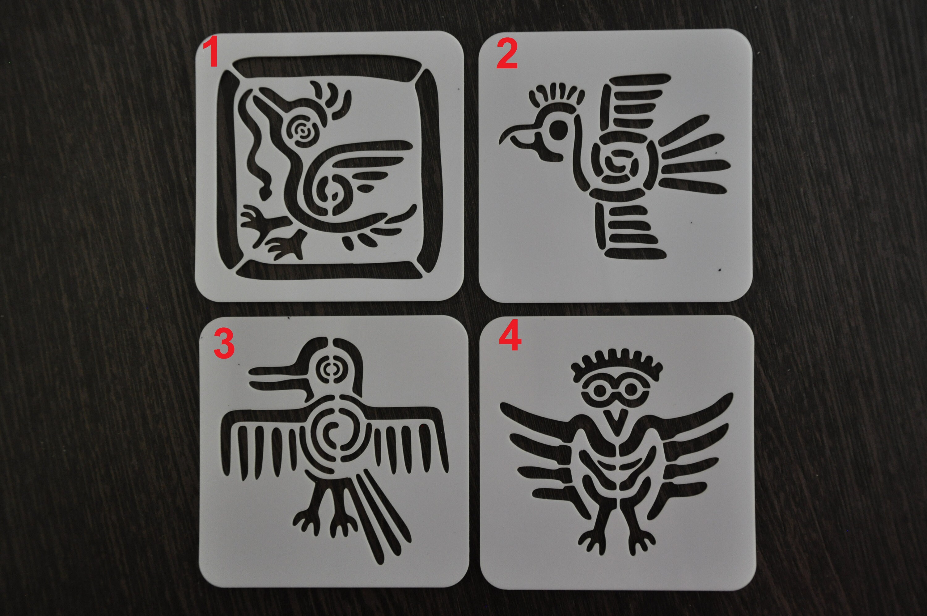 Mayan Stencil Aztec Symbols Stencil Custom Stencil Any - Etsy