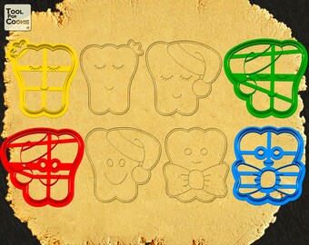 Tooth-shaped Cookie Cutter / 3d Printed - Etsy