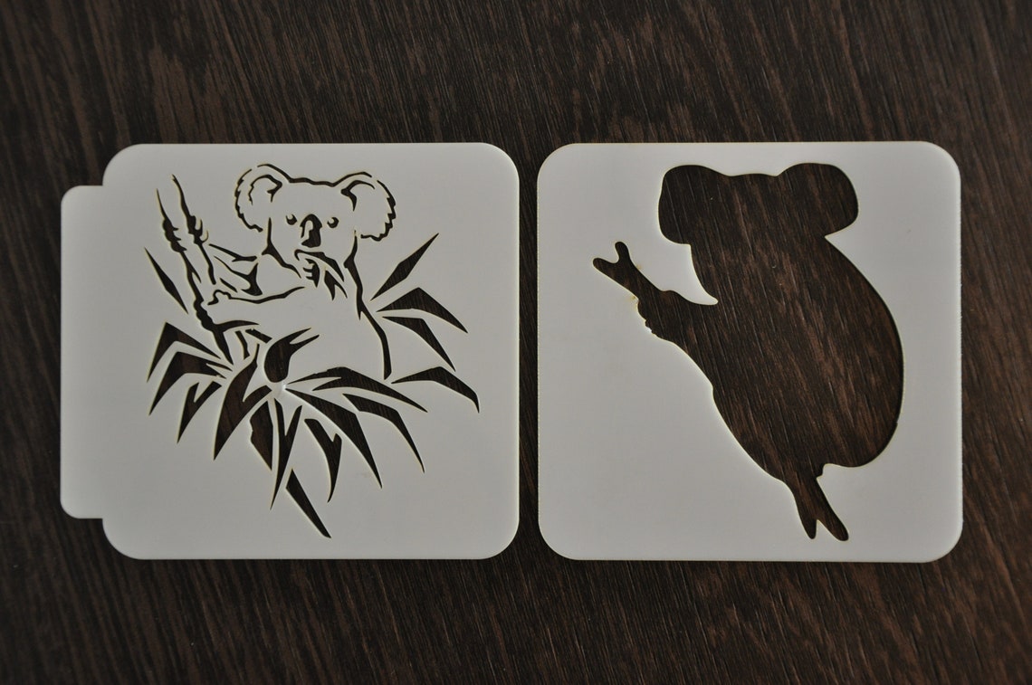 Koala Stencil, Custom Stencil, Any Font, Any Design, Any Size, Stencils ...