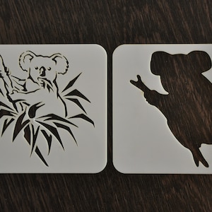 Koala Stencil, Custom Stencil, Any Font, Any Design, Any Size, Stencils ...