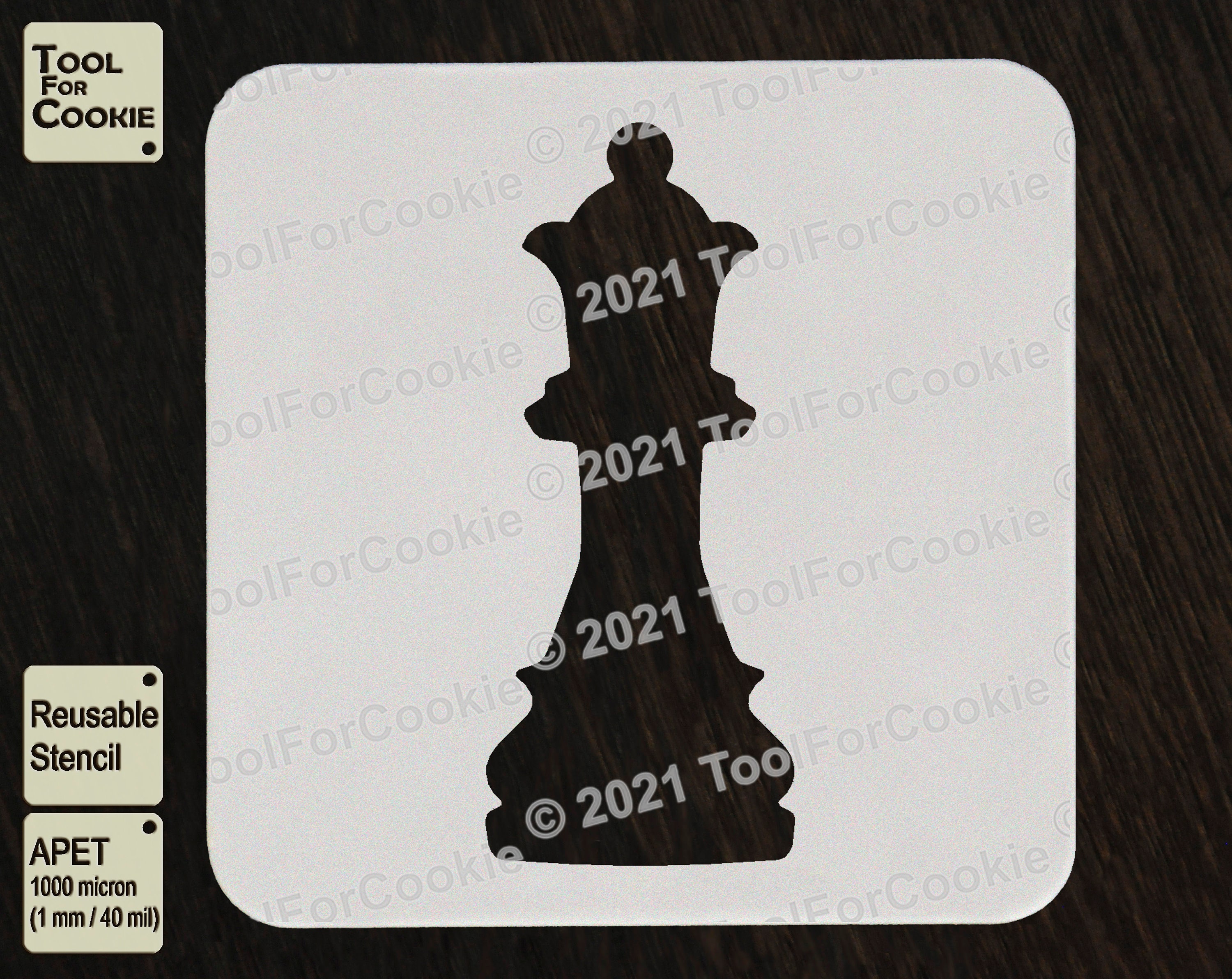 Chess Stencil Chess Pieces Stencil - Etsy