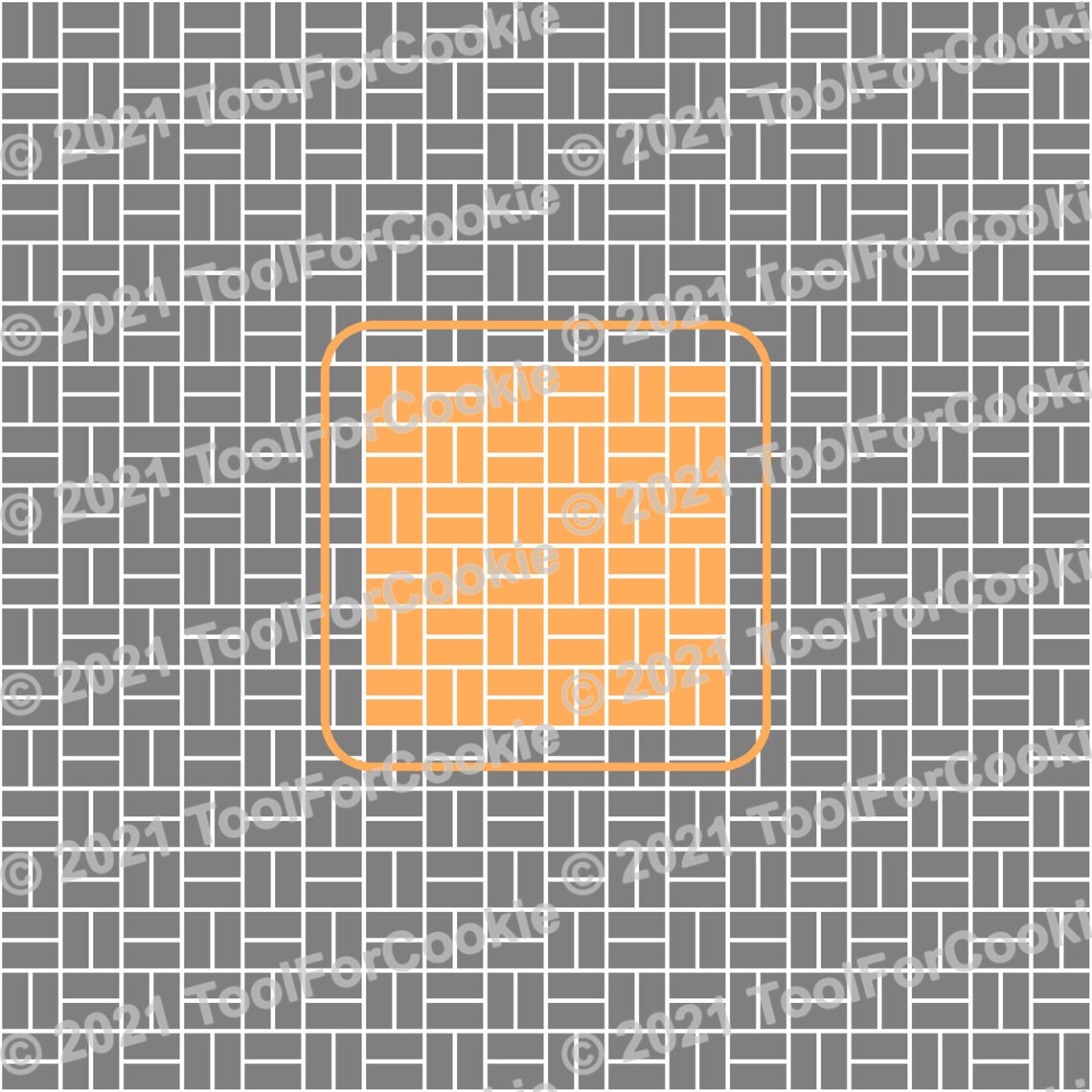 Brick Pattern Stencil | Etsy