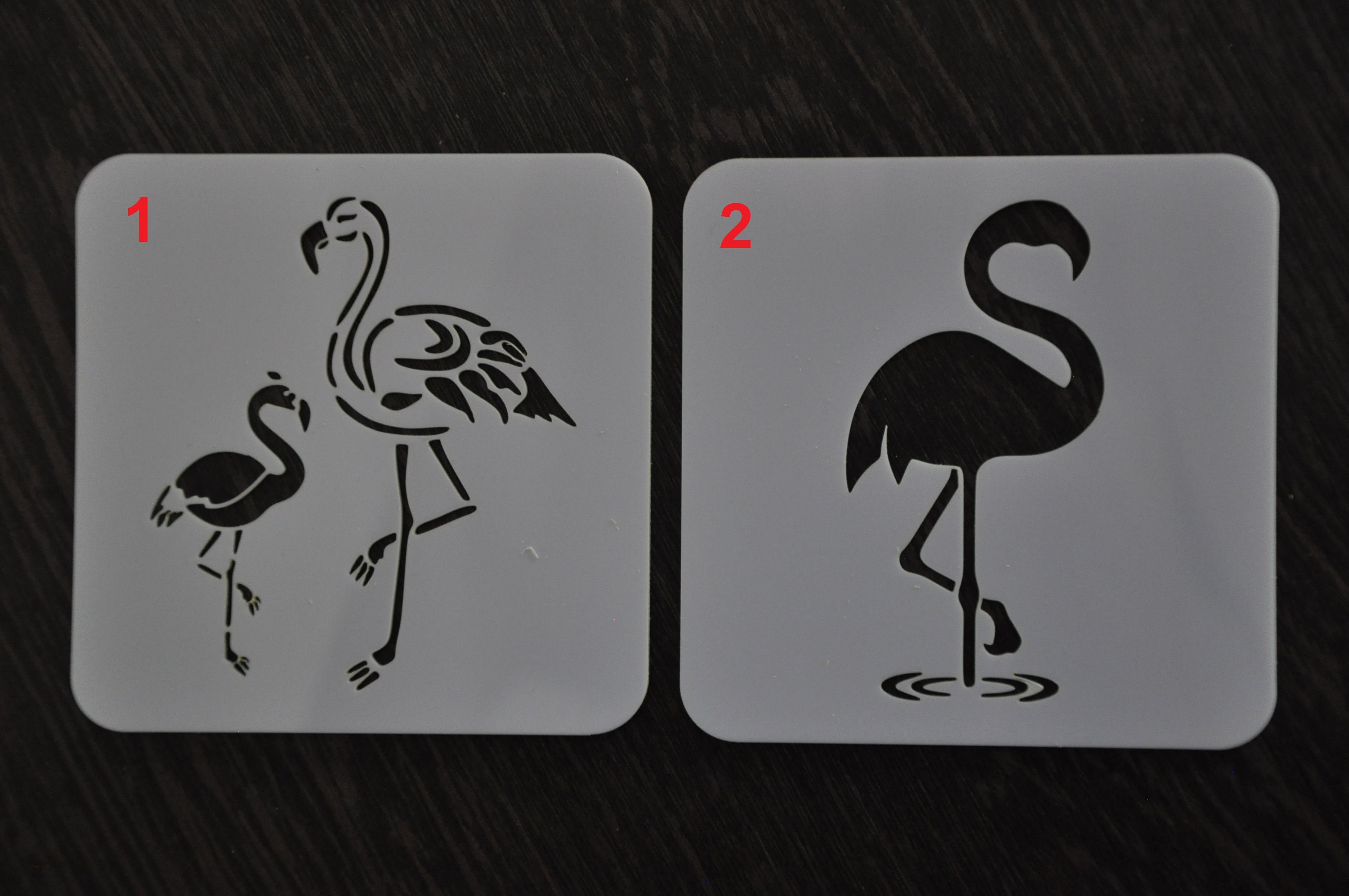 Flamingo Stencil, Custom Stencils, Any Font, Any Design, Any Size - Etsy