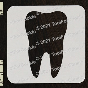 Tooth-shaped Stencil, Dentist Stencil - Etsy