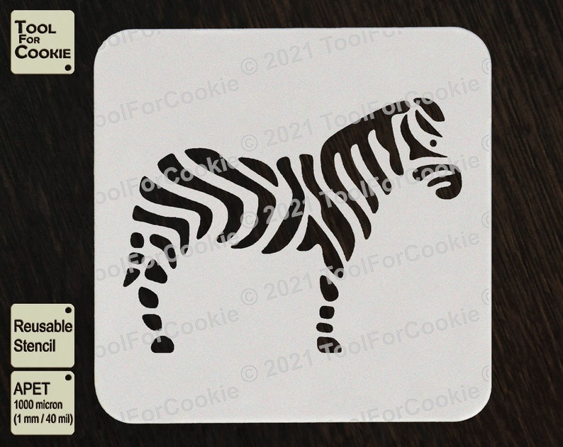 Zebra Stencil - Etsy