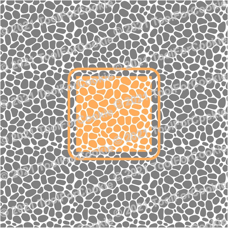 Stone Pattern Stencil - Etsy