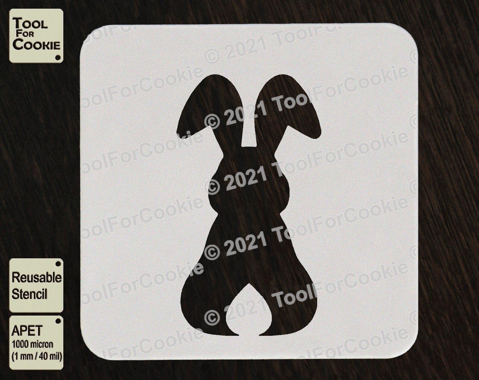 Bunny Stencil Rabbit Stencil | Etsy