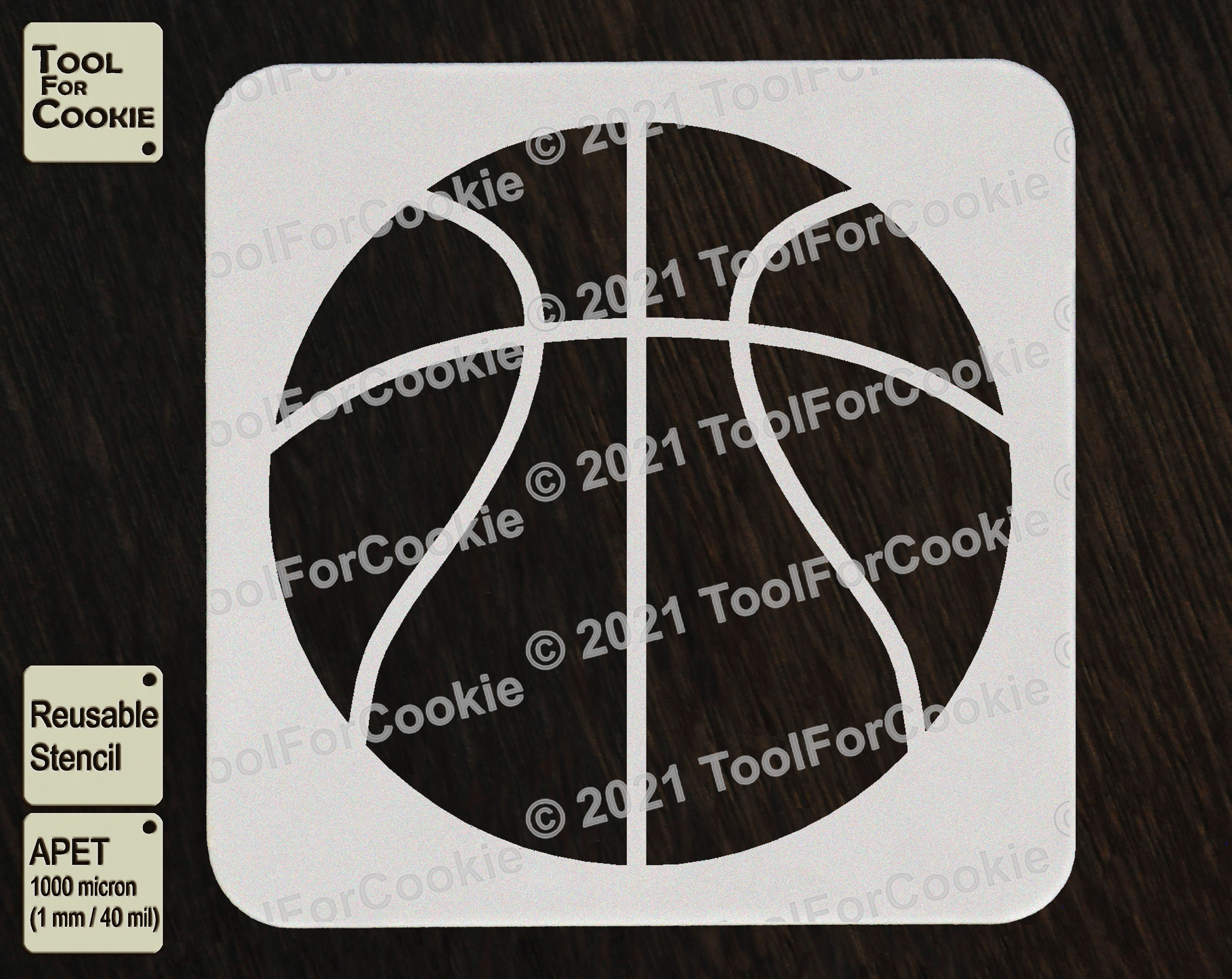 Basketball Stencil, Ball Stencil - Etsy