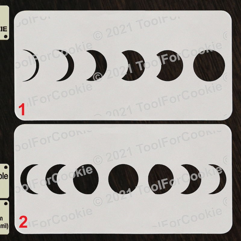Moon Stencil - Etsy