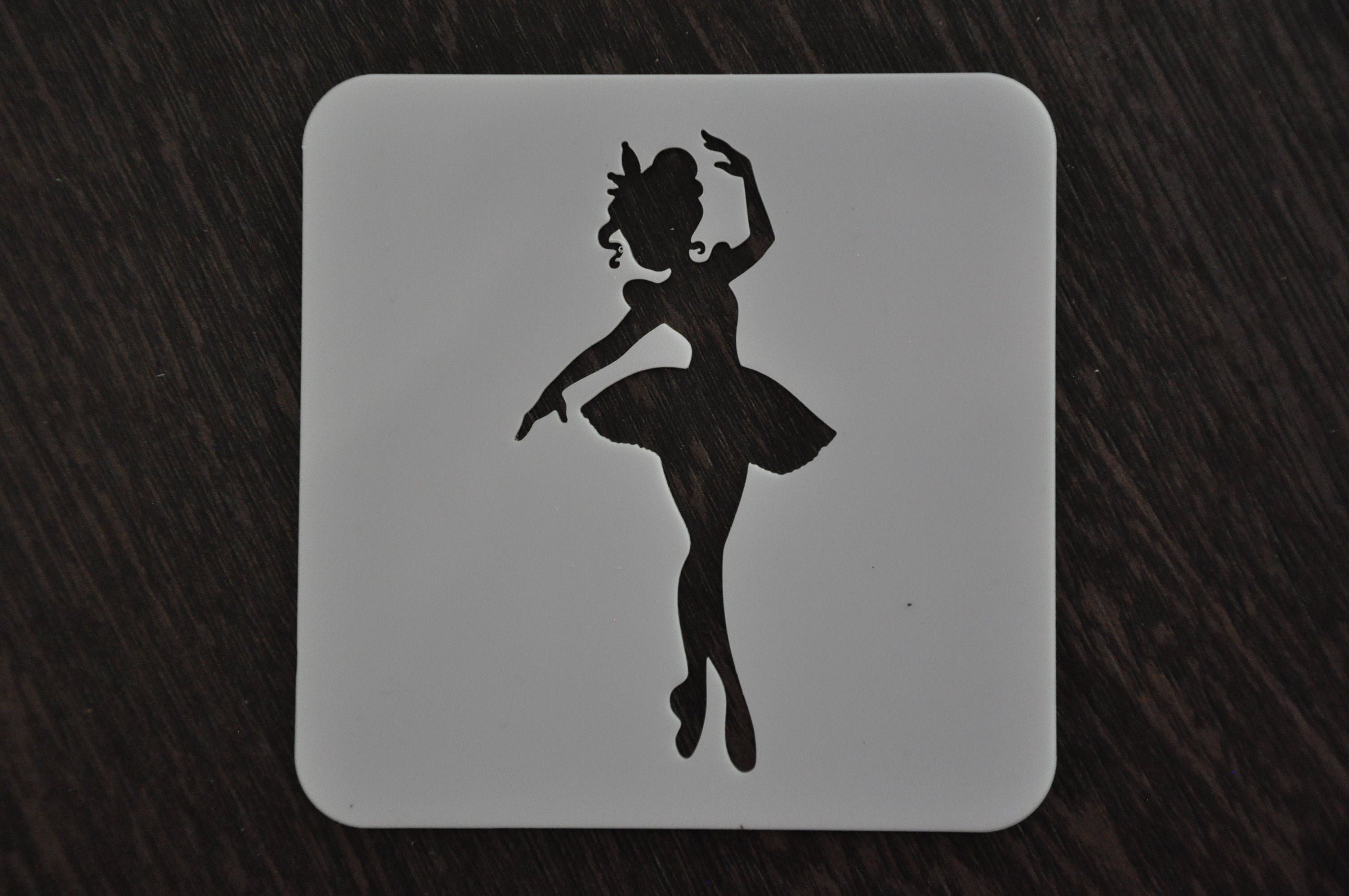 Ballerina Stencil Ballet Stencil Custom Stencil Any Font - Etsy Canada