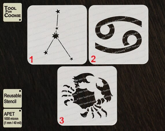 Cancer zodiac stencil 60 photos - Astrologytoyou.com