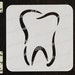 Tooth-shaped Stencil, Dentist Stencil - Etsy
