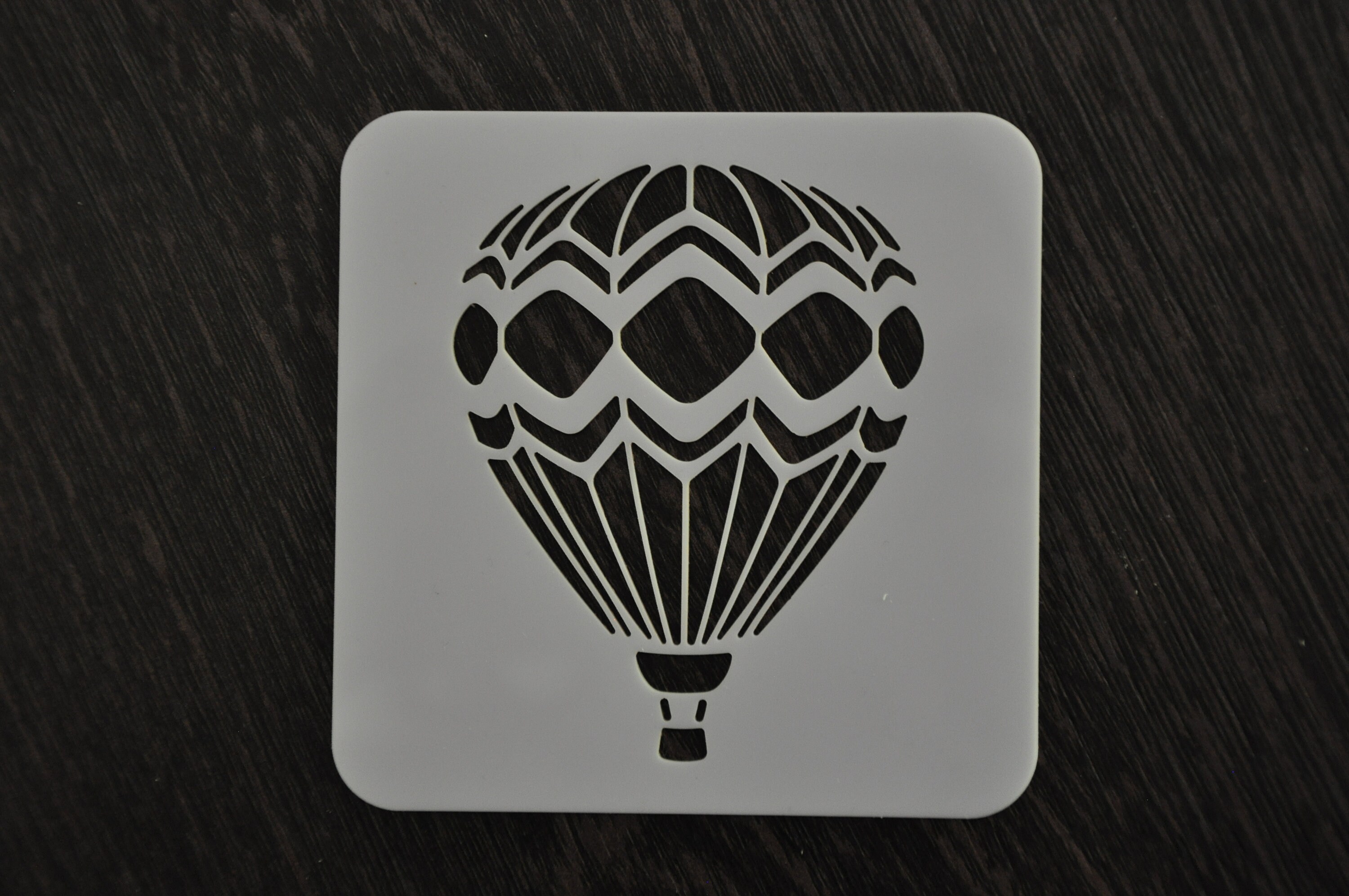 Balloon Stencil, Hot Air Balloon Custom Stencil, Any Font, Any Design ...