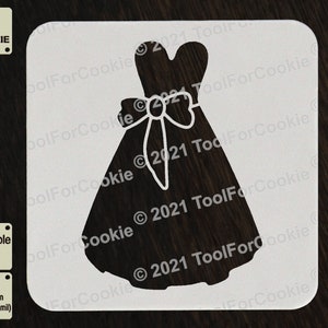Woman's Dress Stencil - Etsy