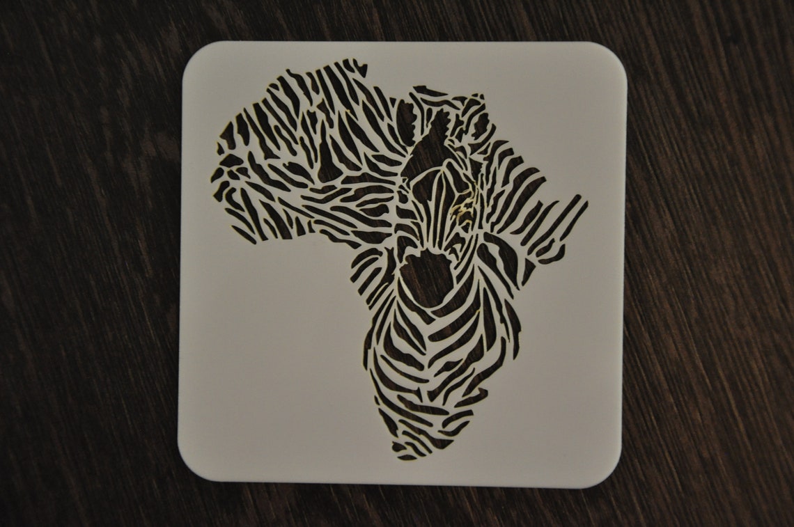 Zebra Stencil Custom Stencil Any Font Any Design Any Size | Etsy