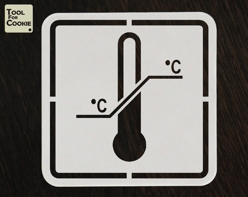 Packaging Symbols Stencil Temperature limitation Do not use | Etsy