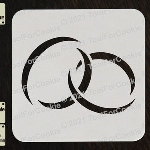 Wedding Ring Stencil - Etsy