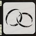 Wedding Ring Stencil - Etsy