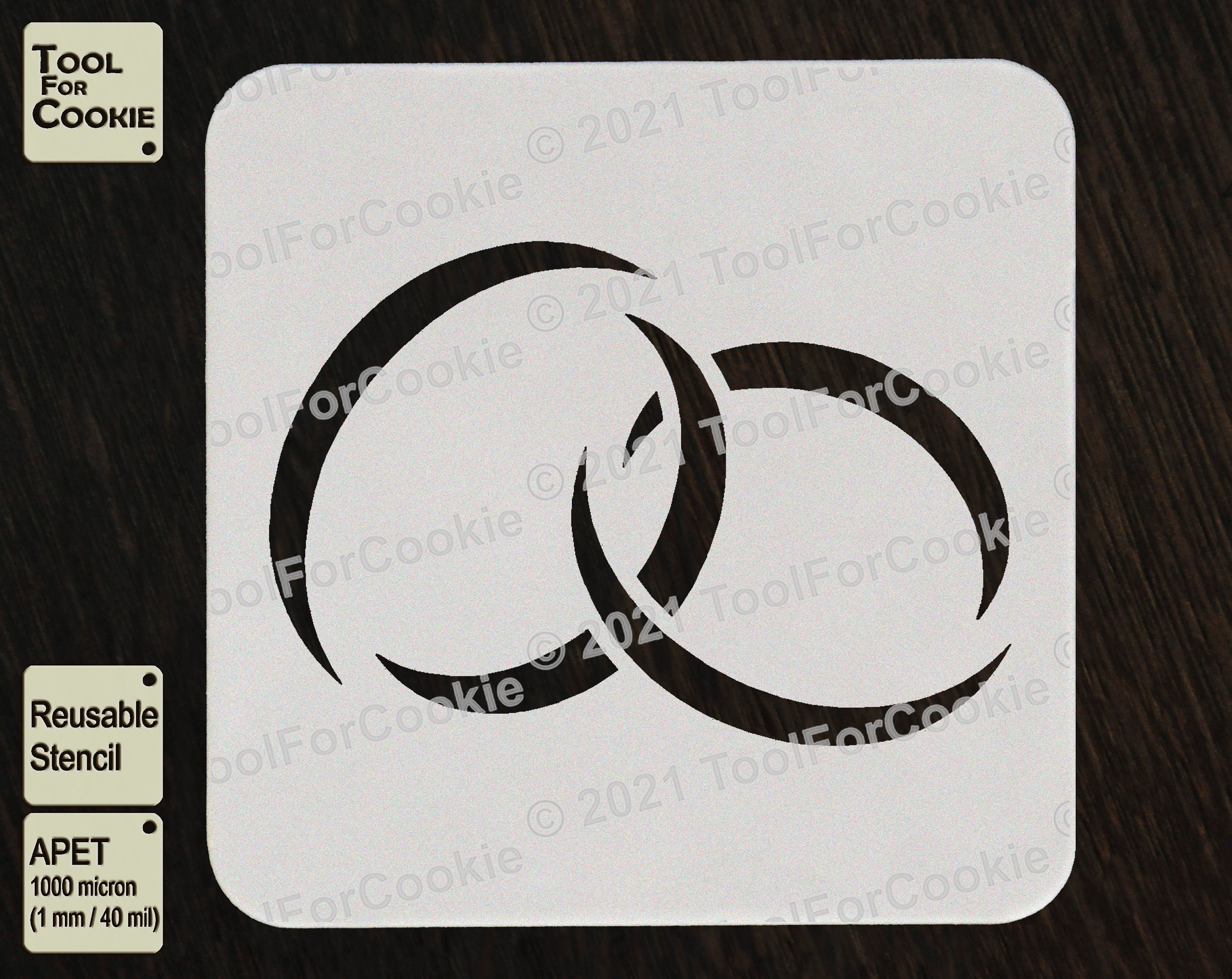 Wedding Ring Stencil - Etsy