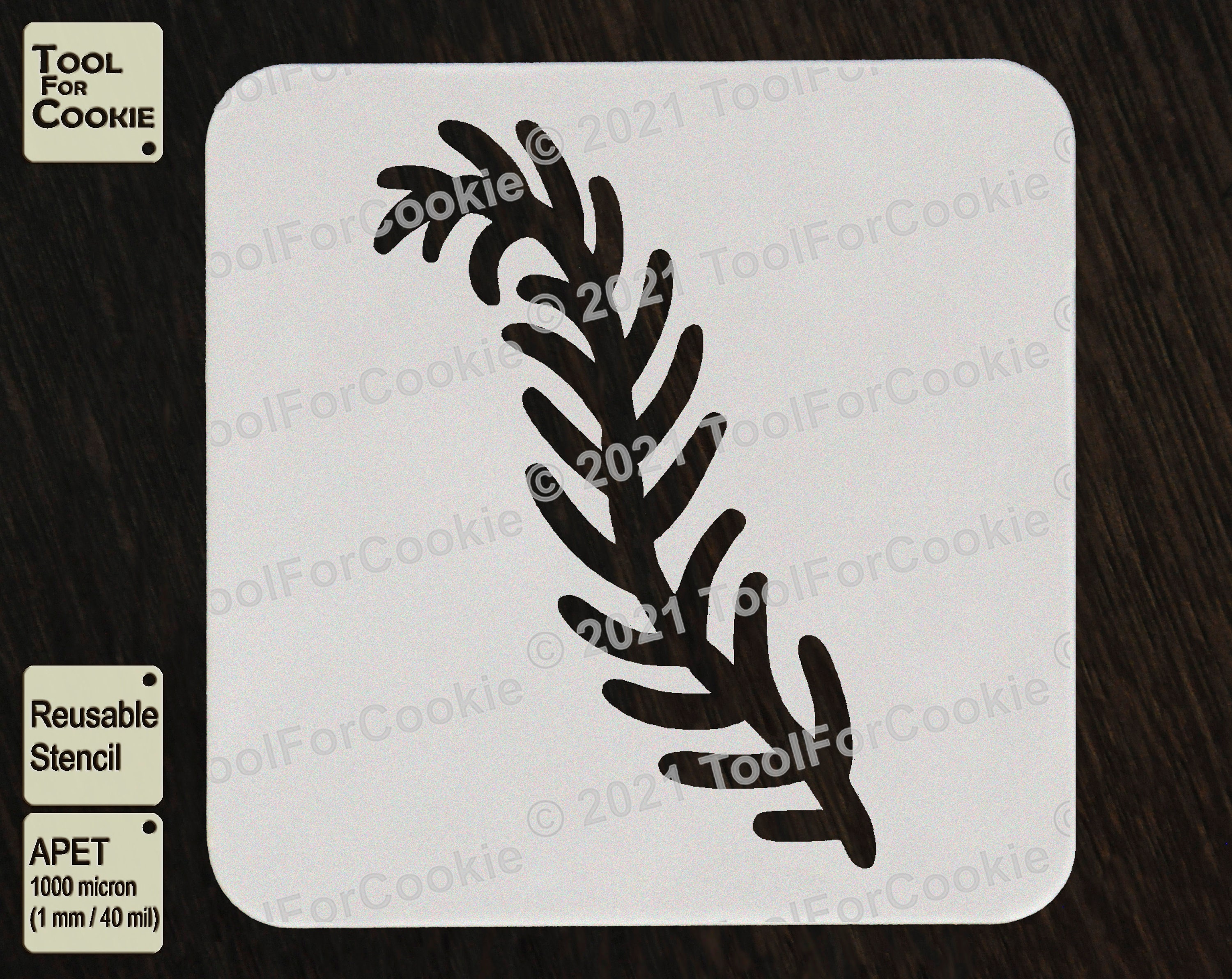 Sea Coral Stencil | Etsy