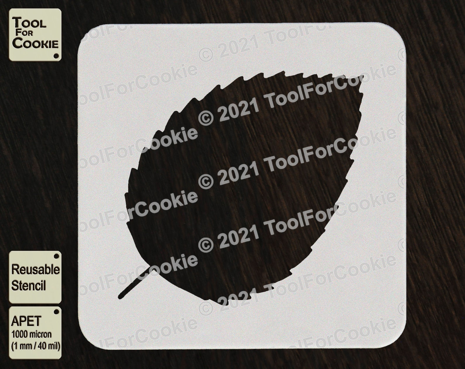 Hornbeam Leaf Stencil Gum Tree Leaf Stencil Ginkgo Leaf - Etsy