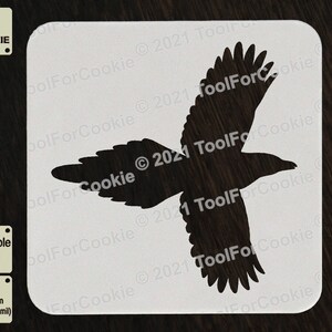 Magpie Stencil - Etsy