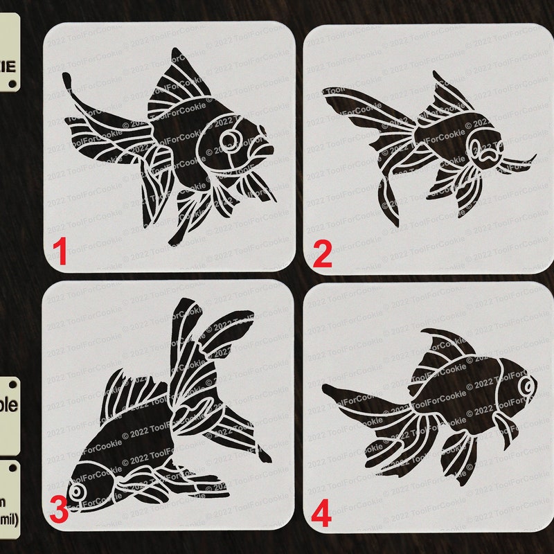 Fish Stencil - Etsy