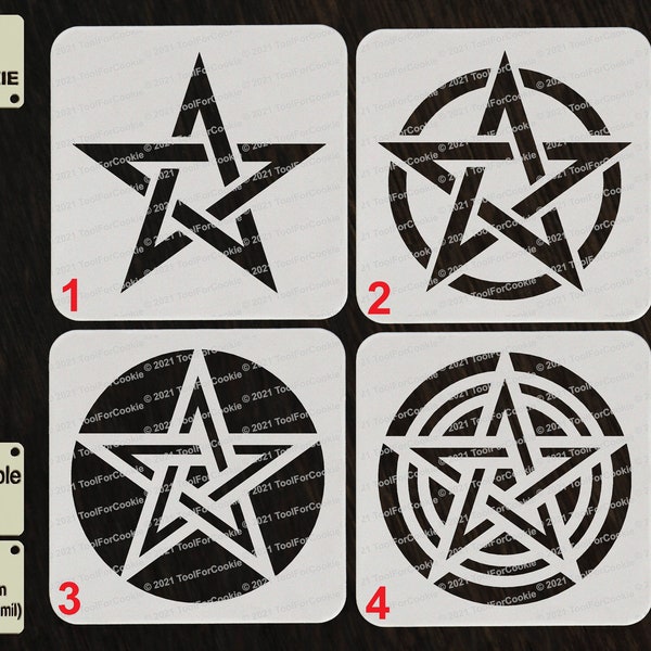 Wiccan Stencils - Etsy