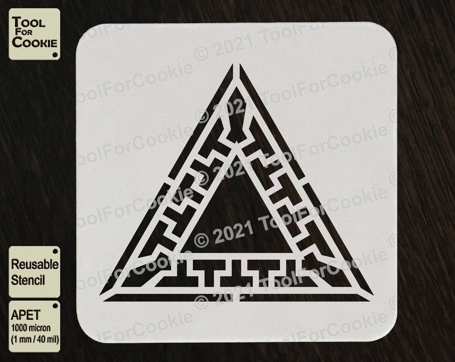 Greek Key Stencil - Etsy