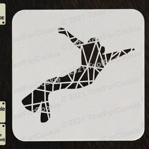 Diver Stencil, Diving Stencil - Etsy