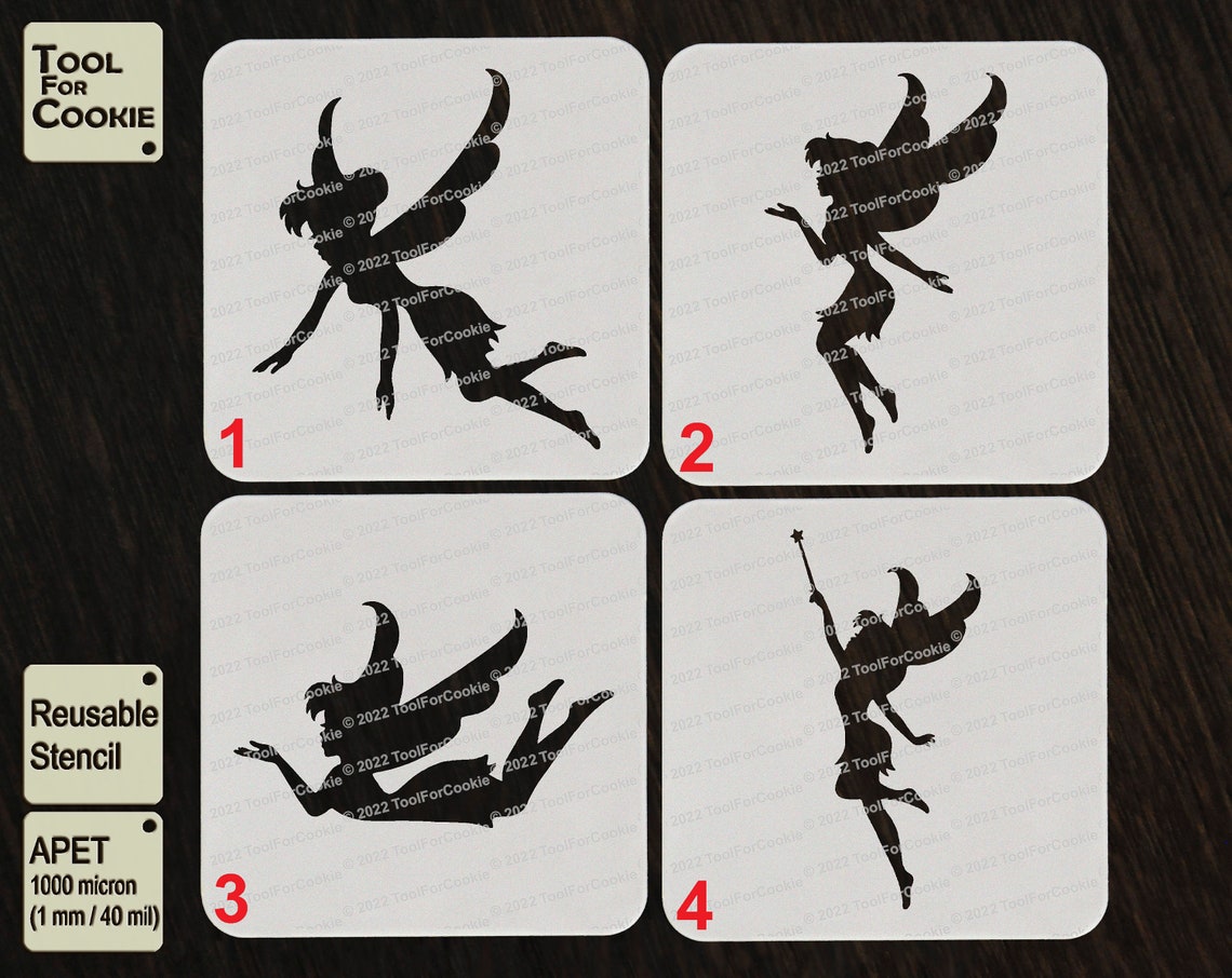 Fairy Stencil | Etsy