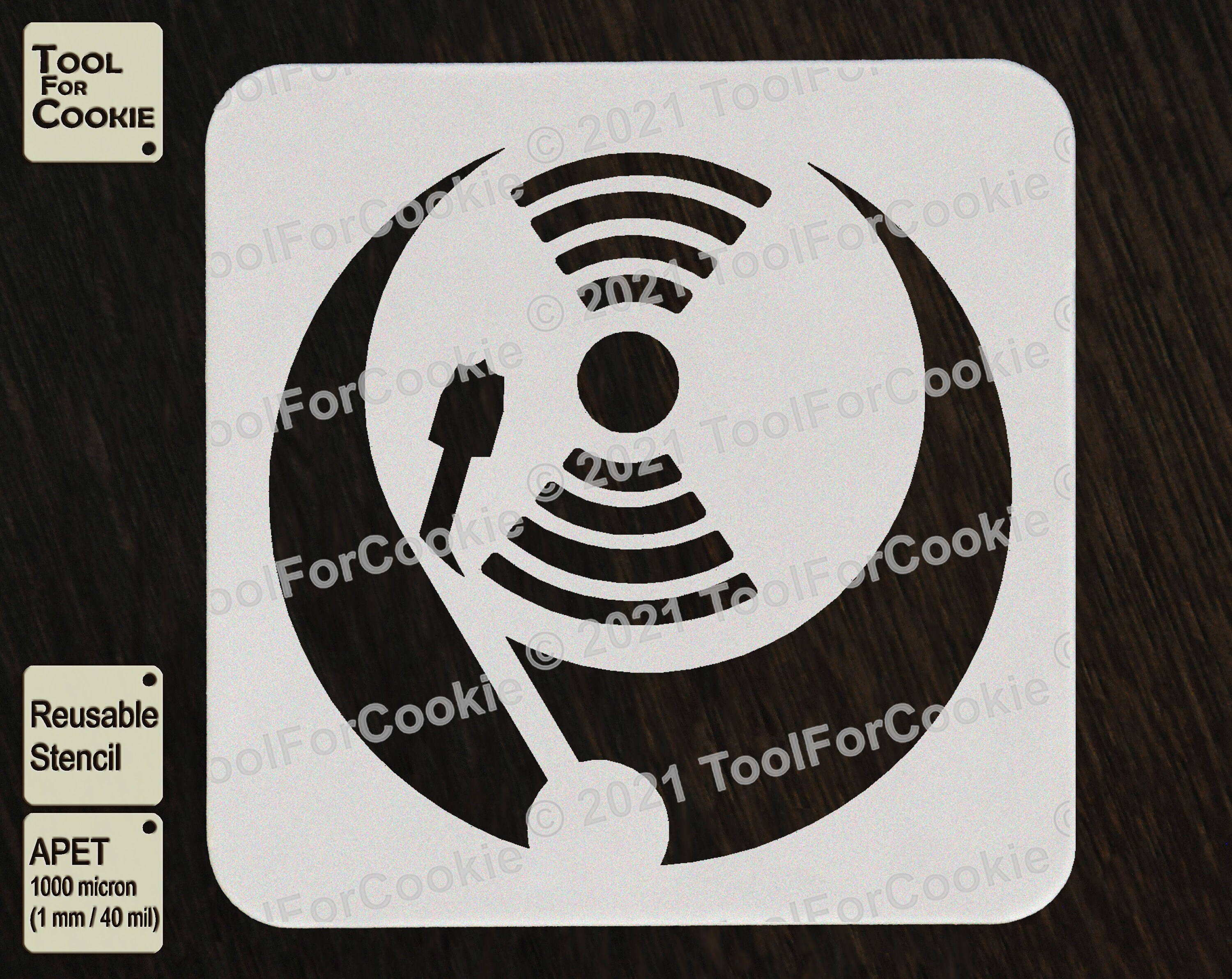 Musical Symbols Stencil - Etsy