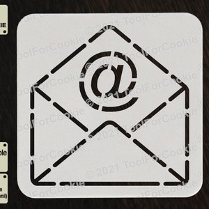 Mail Letter Stencil - Etsy