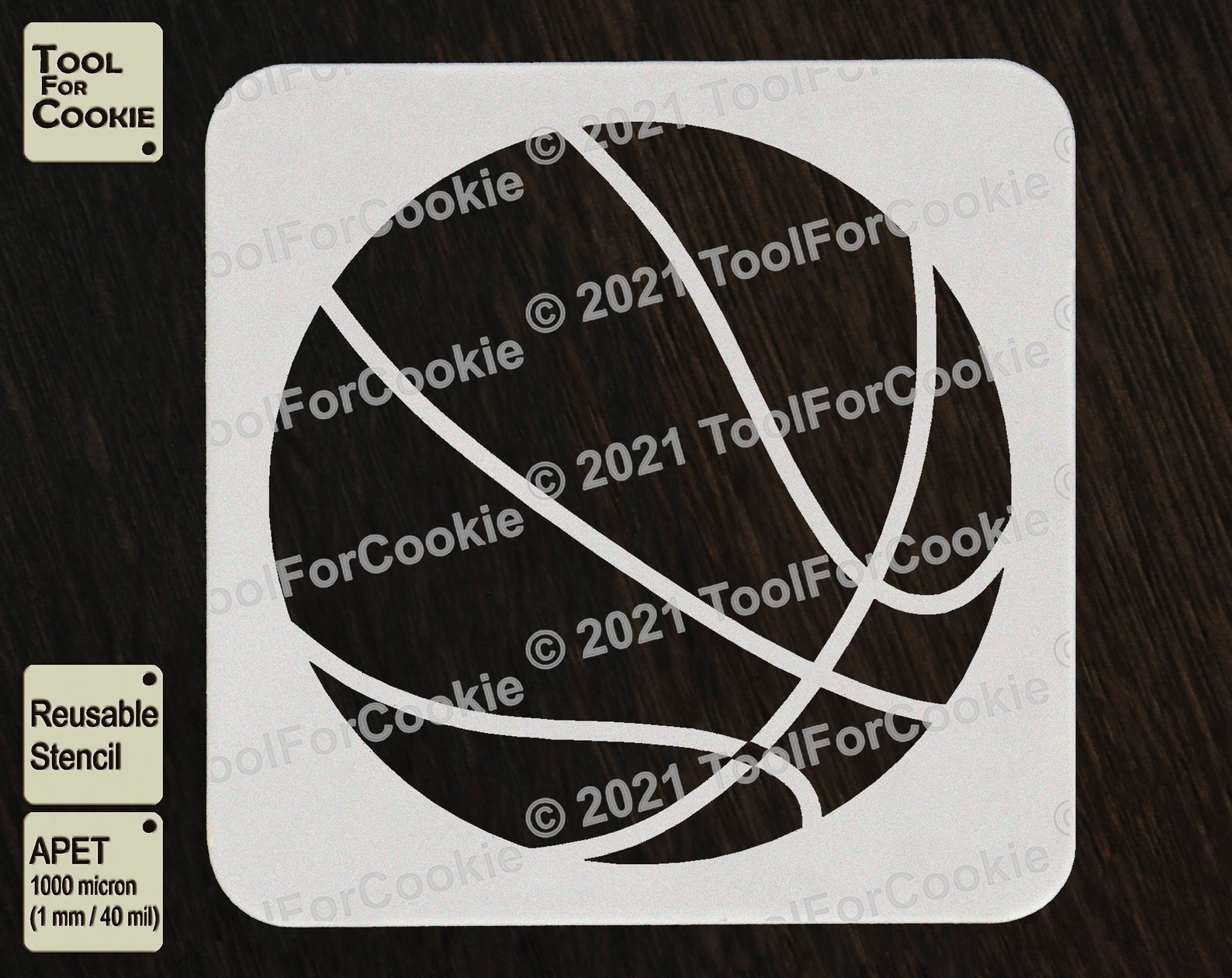Basketball Stencil, Ball Stencil - Etsy