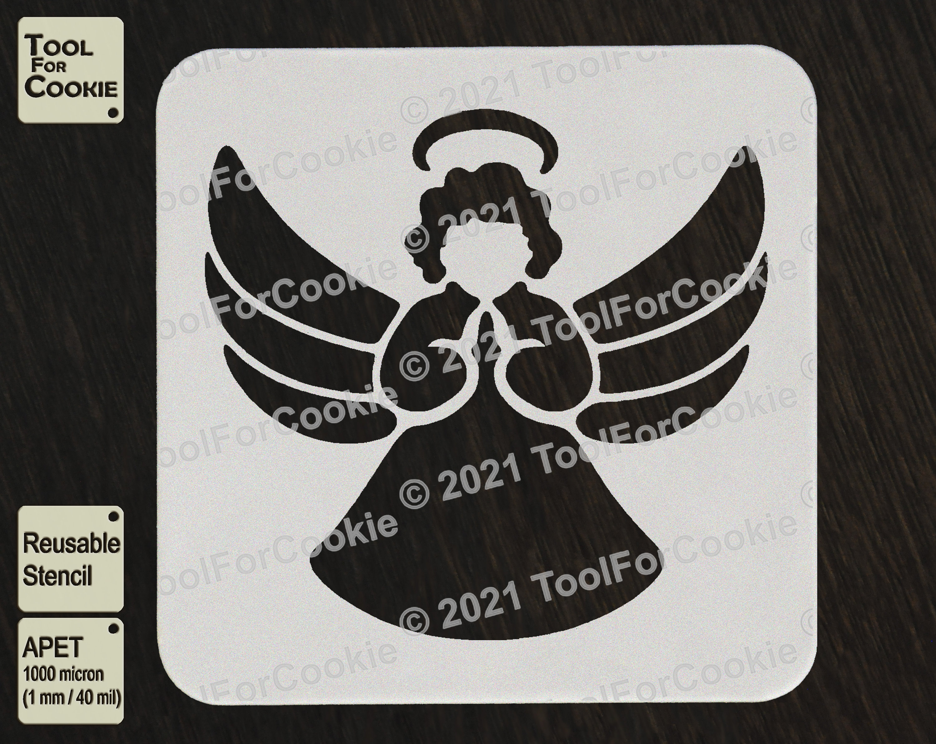 Angel Stencil - Etsy