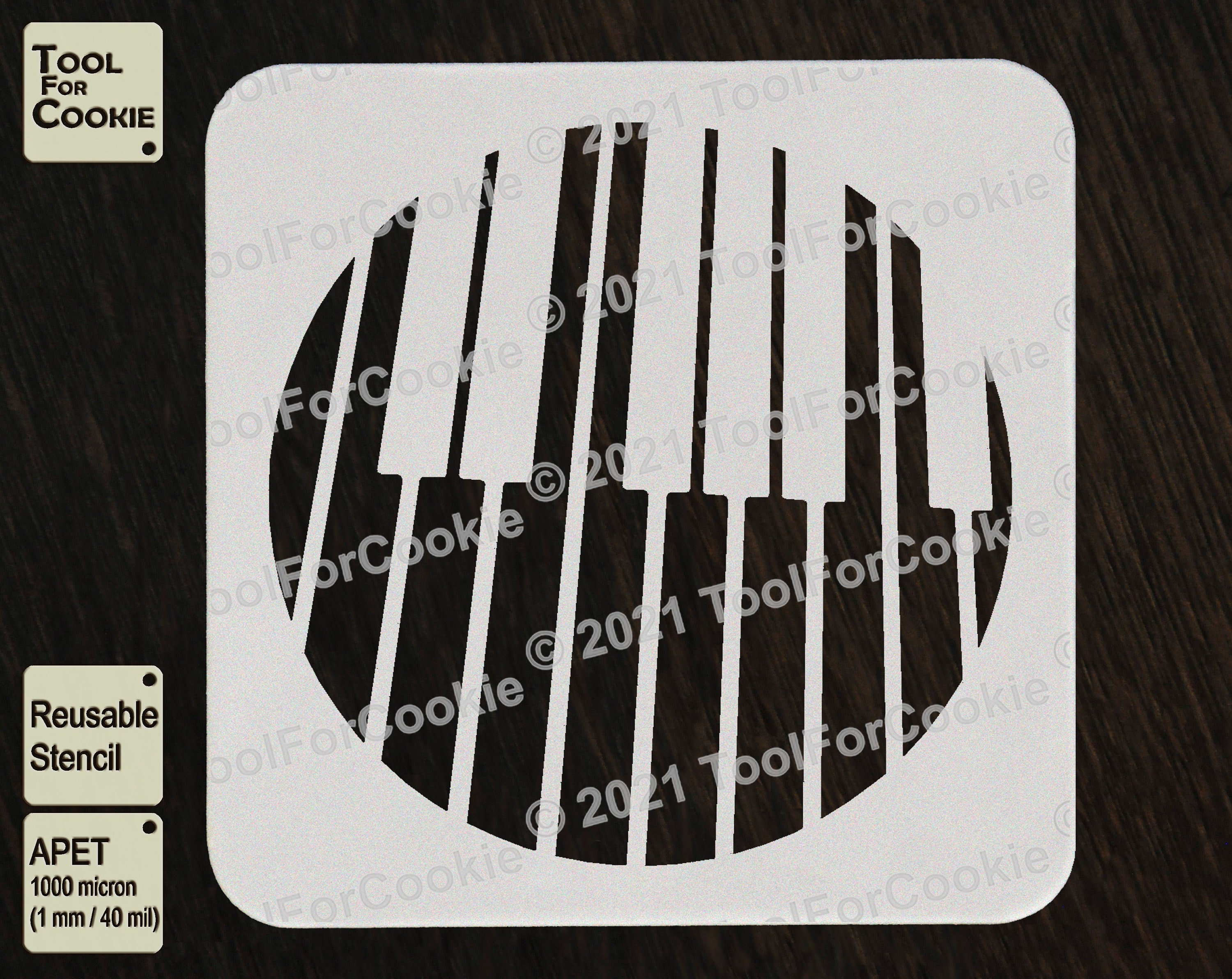 Musical Symbols Stencil - Etsy