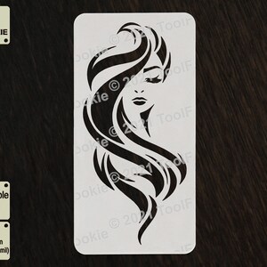 Women Stencil, Woman's Face Stencil - Etsy