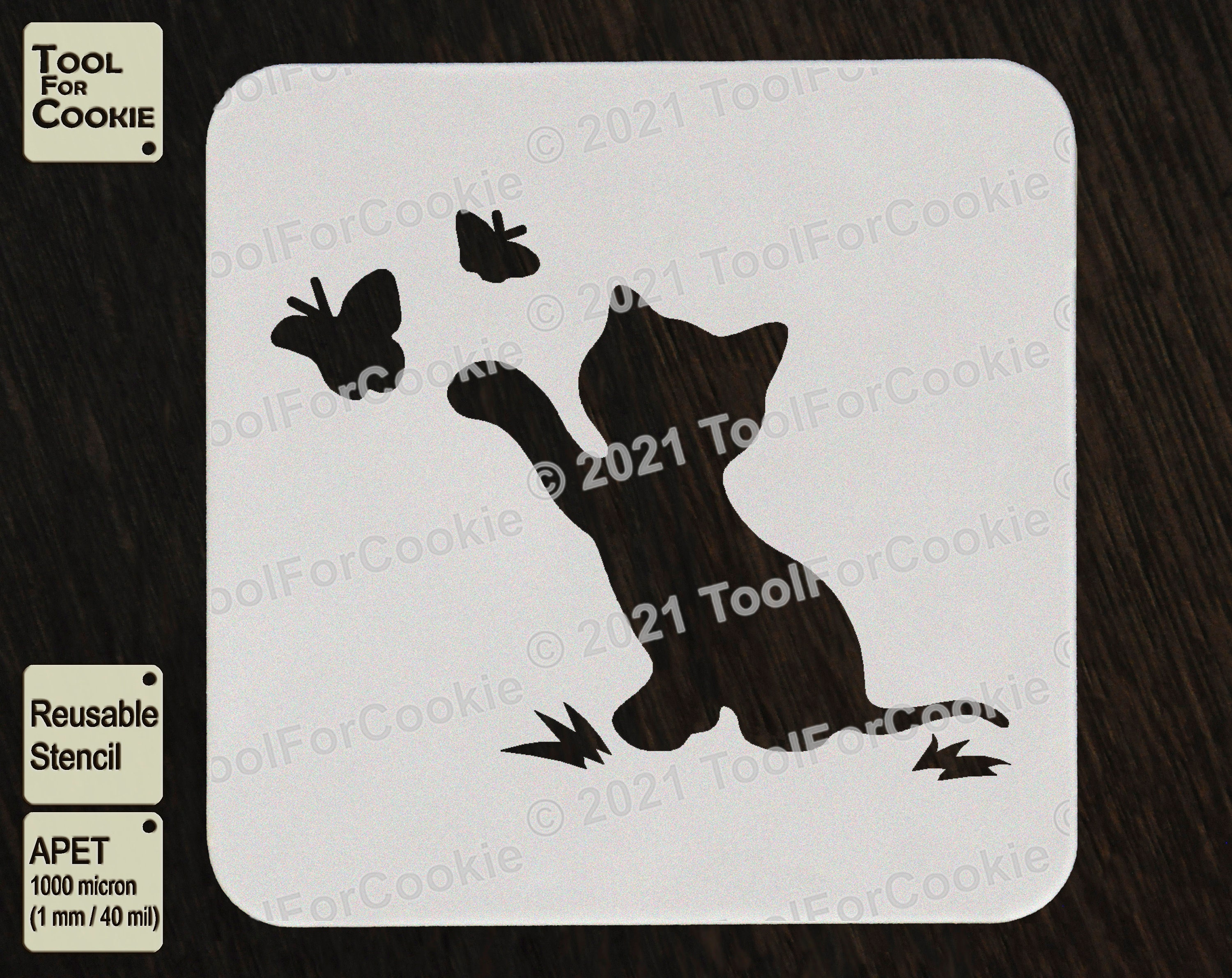 Cat Stencil Custom Stencil Any Font Any Design Stencils - Etsy