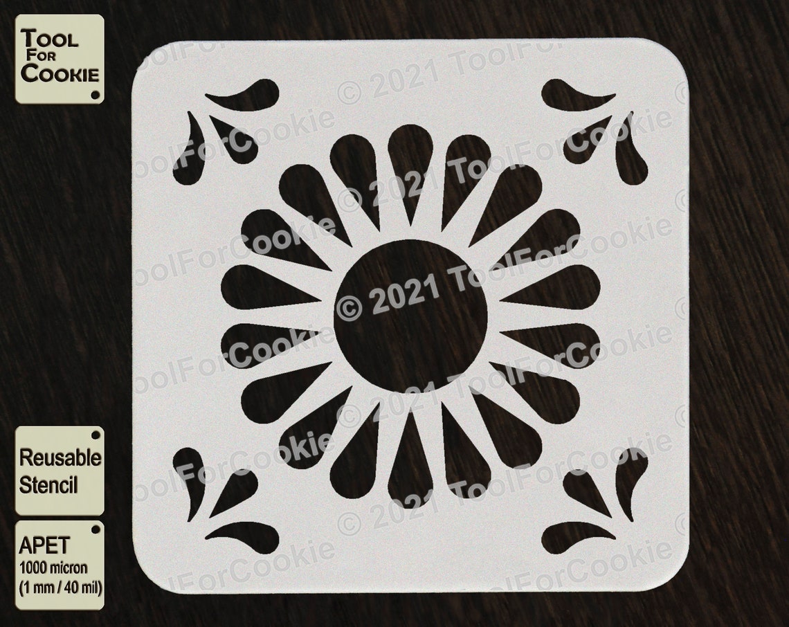 Mexican Folk Art Style Stencils Pattern Stencil Custom - Etsy